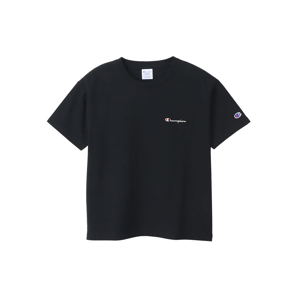 Champion Japan Round Neck Womens Short Sleeve Tee Black – ANTHEM