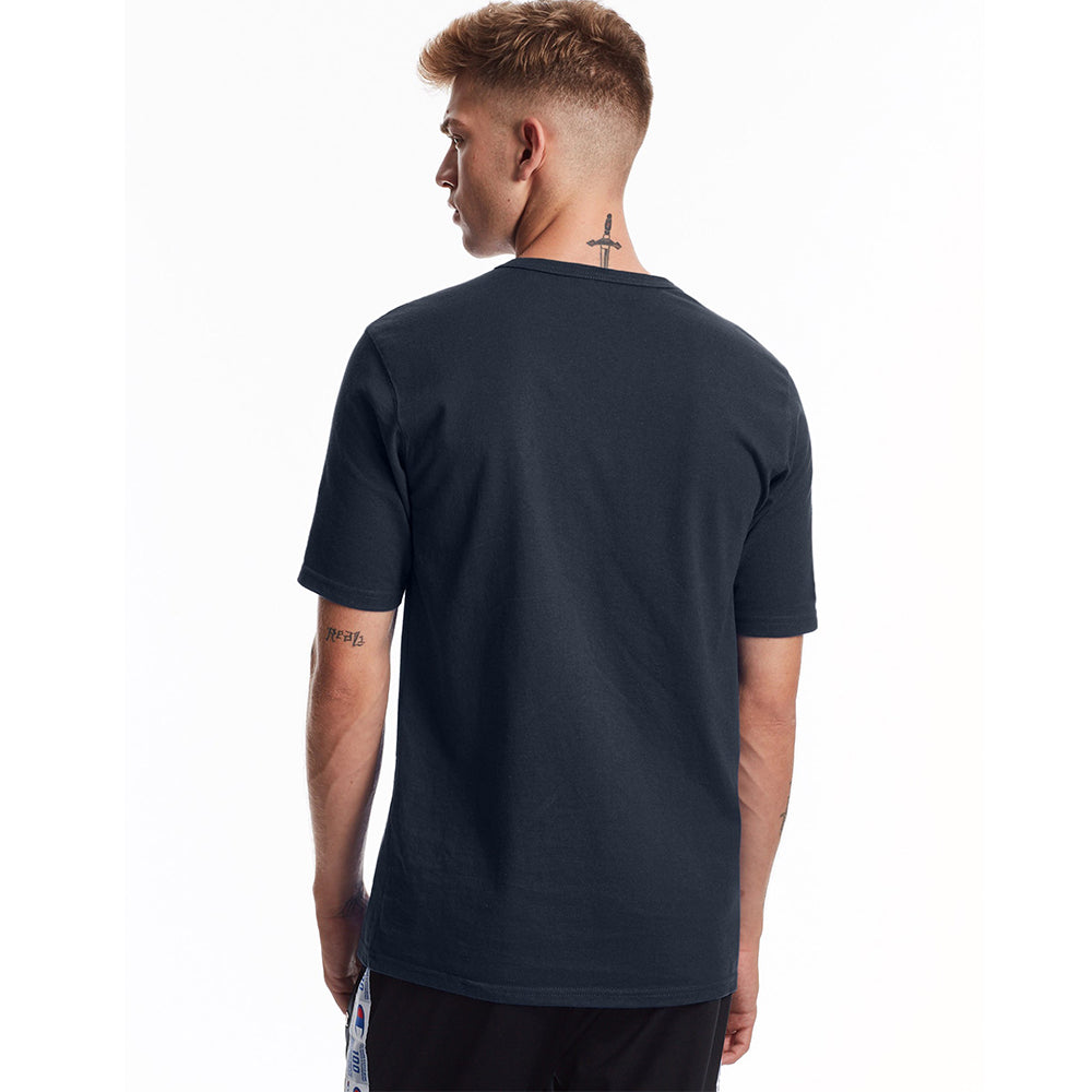Champion USA Heritage T-Shirt (Screenprint Logo) - Navy | ANTHEM